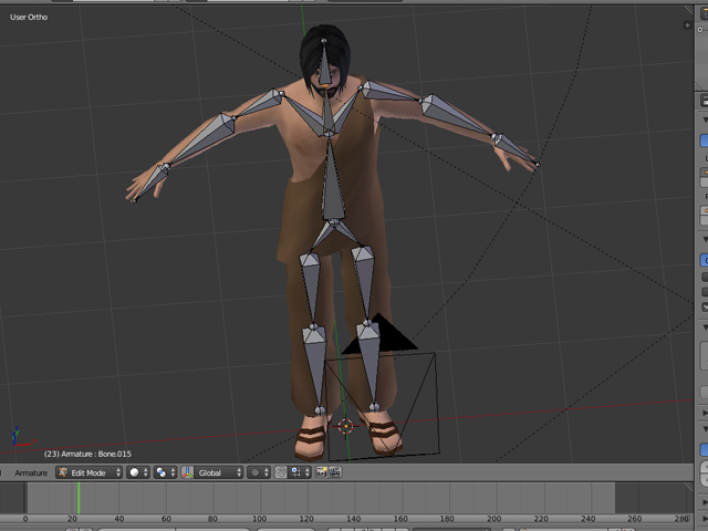 How To Rig A Character In Blender And Export Into Unity Unity Forum